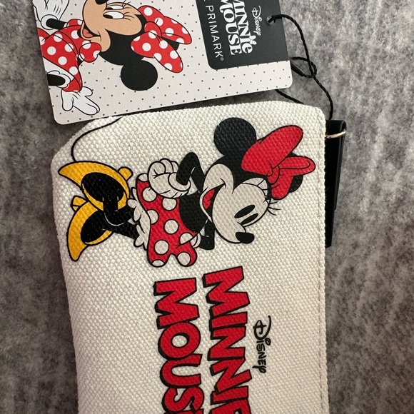 Primark | Bags | Primark Minnie Mouse Wallet White Red Black Yellow Nwt ...